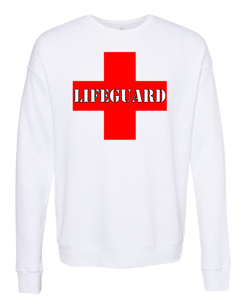 Lifeguard – Crew Sweatshirt (Cross Logo) - Unique Country Store & More